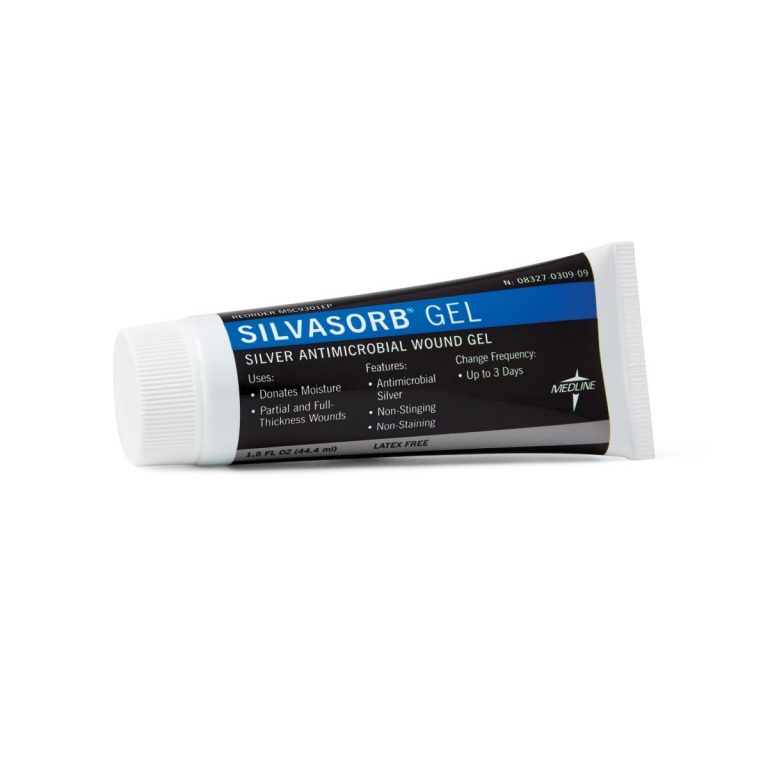 Medline MSC9301 | SilvaSorb Silver Antimicrobial Wound Gel